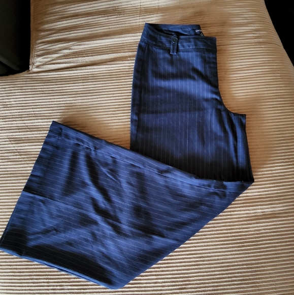 Chadwicks | Pants & Jumpsuits | Chadwicks Wide Leg Pinstripe Trousers ...